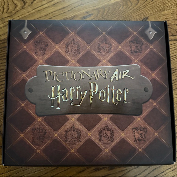 Mattel | Games | Pictionary Air Harry Potter Family Game With Light ...